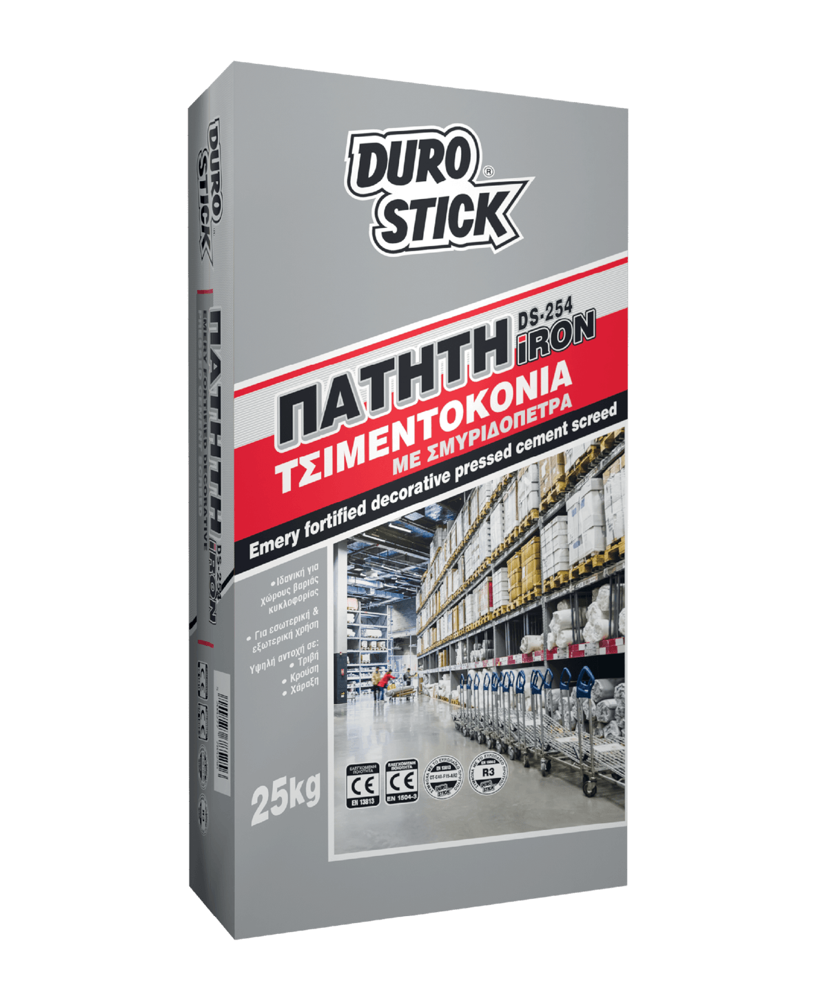 DS-254 Iron - Πατητή τσιμεντοκονία με σμυριδόπετρα | Durostick